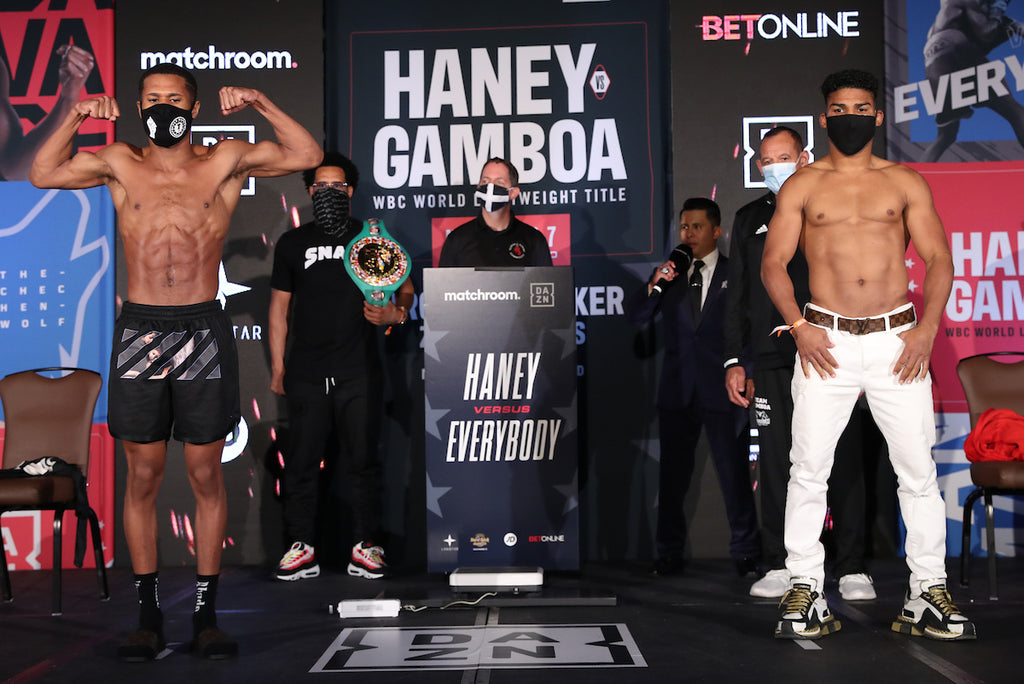 DEVIN HANEY & YURIORKIS GAMBOA MAKE WEIGHT – SNAC Nutrition